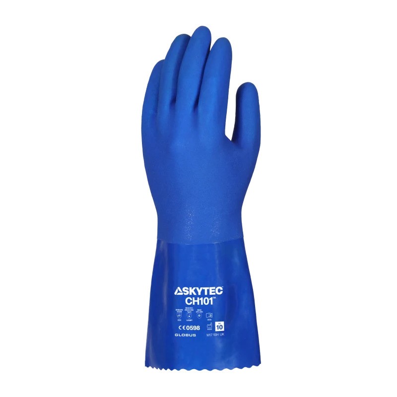Skytec CH101 Chemical-Resistant Gloves - SafetyGloves.co.uk